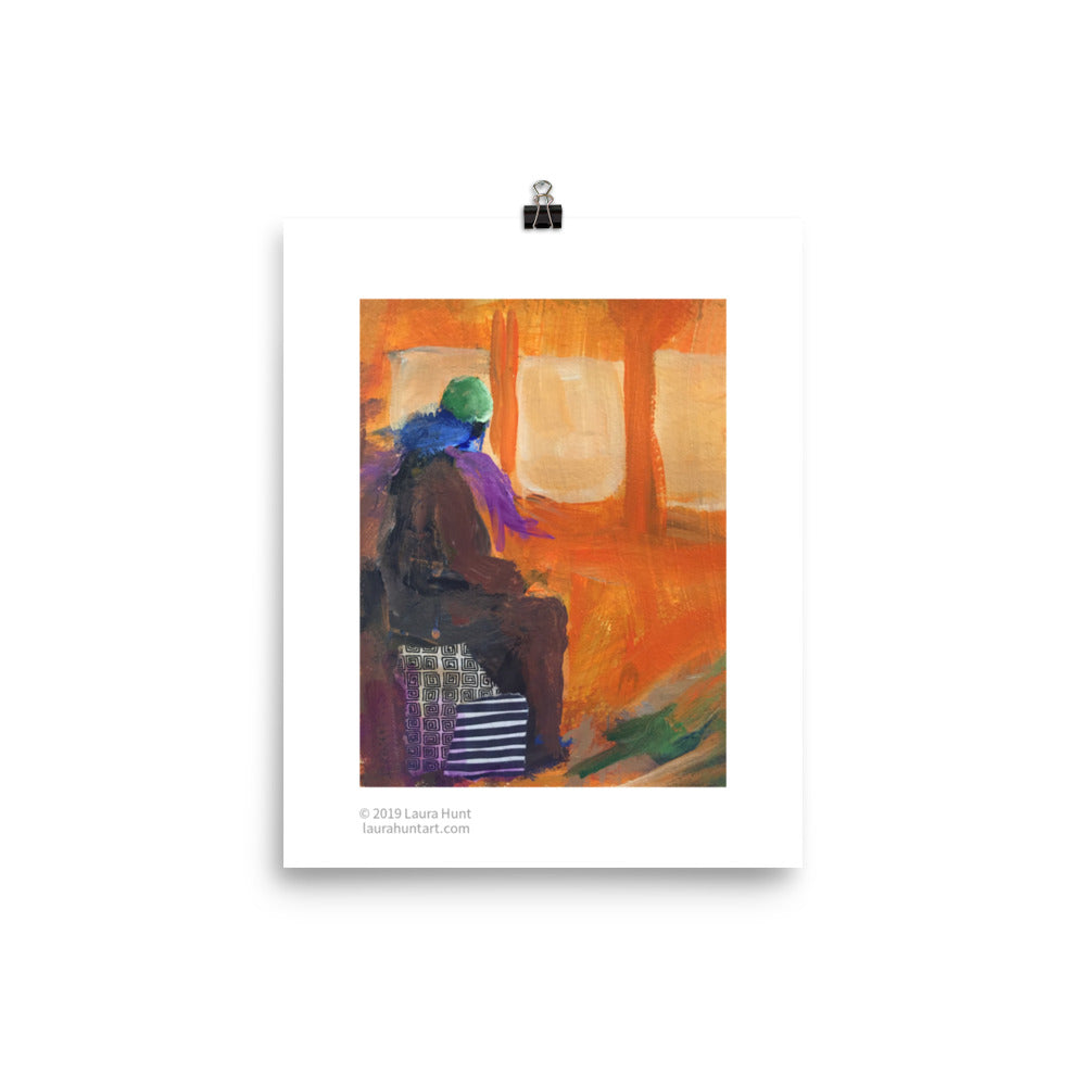 Human In Transit - Print – Laura Hunt Art